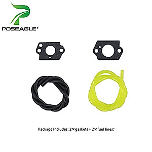 POSEAGLE 640347A Carburetor Replaces Tecumseh 640347A, 640347 for Tecumseh TC200, TC300, TM049XA 2 Cycle Vertical Engine of Strikemaster Jiffy Ice Auger