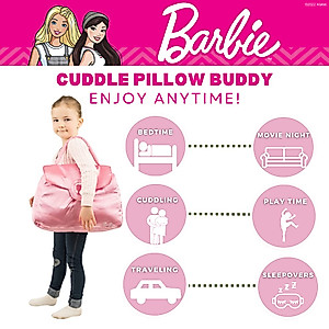 Franco Barbie Purse Pillow Bedding Super Soft Plush Pink Purse/Bag Shapped Cuddle Pillow Buddy, (100% Official Licensed Barbie Product)
