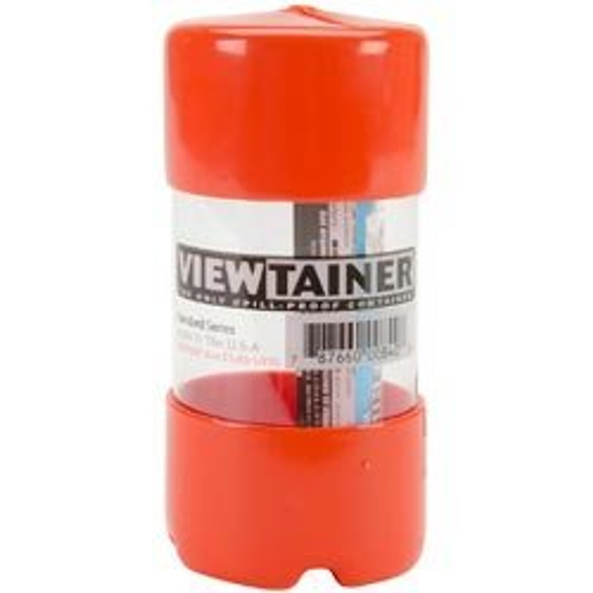 Viewtainer (6-Pack) Storage Container 2 inch x 4 inch Orange CC24-8