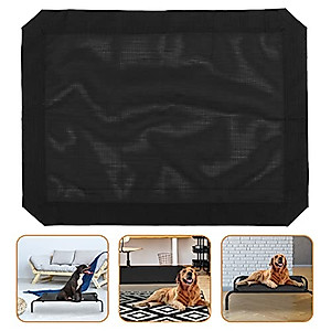 Outdoor Elevated Pet Bed Pet Cot Breathable Mesh Dog Bed for Pets Small Medium Large Dogs Puppies Cats Kitttens and Birthday