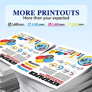 202A 202X Toner Cartridge 4 Pack Compatible Replacement for HP 202A 202X CF500A m281fdw HP Color Laserjet Pro MFP M281fdw M281cdw M254dw M281 M281fdn M254 Toner Printer (Black Cyan Yellow Magenta)