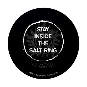 Supernatural Stay Inside the Salt Ring PopSockets Swappable PopGrip