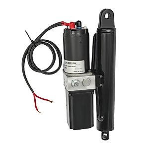 Linear Actuator 12V with Controller 4400 lbs 8" Stroke Electric Actuator 25mm/s Motion Actuator Heavy Duty, Electric Hydraulic Actuator