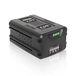 aunstarwei 80V 3.0Ah Replacement Battery for Greenworks Pro 80V Lithium Ion Battery GBA80200 GBA80250 GBA80300 GBA80400 GBA80500 (Not for Kobalt)