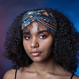 XunYee 12 Pcs Boho Yoga Twisted Knot Headbands - Assorted Wide Elastic Bandeau Hair Accessories for Women, Girls, Running, Sports