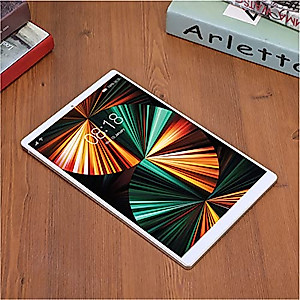 CUIFATI 10.0 Inch LCD Tablet 4GB RAM, 64GB ROM Tablet with Dual SIMDual Speaker, Touch Writing Tablet MTK6592 Octa Core CPU for Drawing, 6000mAh (Silver)