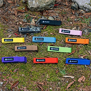 Granite Rockband MTB Frame Carrier Strap for Inner Tubes and Bike Tool Kit, Bike Storage Solution for Attaching Extra Gear on Your Mountain Bike, BMX Bike, Road Bike and Gravel Bike (Black)