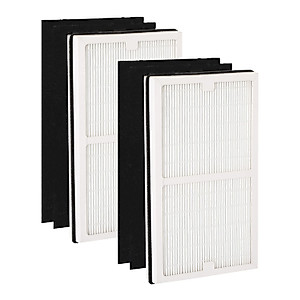 IAF-H-100C Filter Compatiable with Idylis IAP-10-280 and IAP-10-200,Part# IAF-H-100C,IAFH100C,2 Type C Hepa Filter and 4 Activated Carbon Pre-Filters