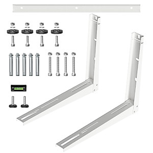 Outdoor Wall Mounting Bracket for Ductless Mini Split Air Conditioners Heat Pump Systems Support Up to 330lbs Universal 7000-18000 BTU