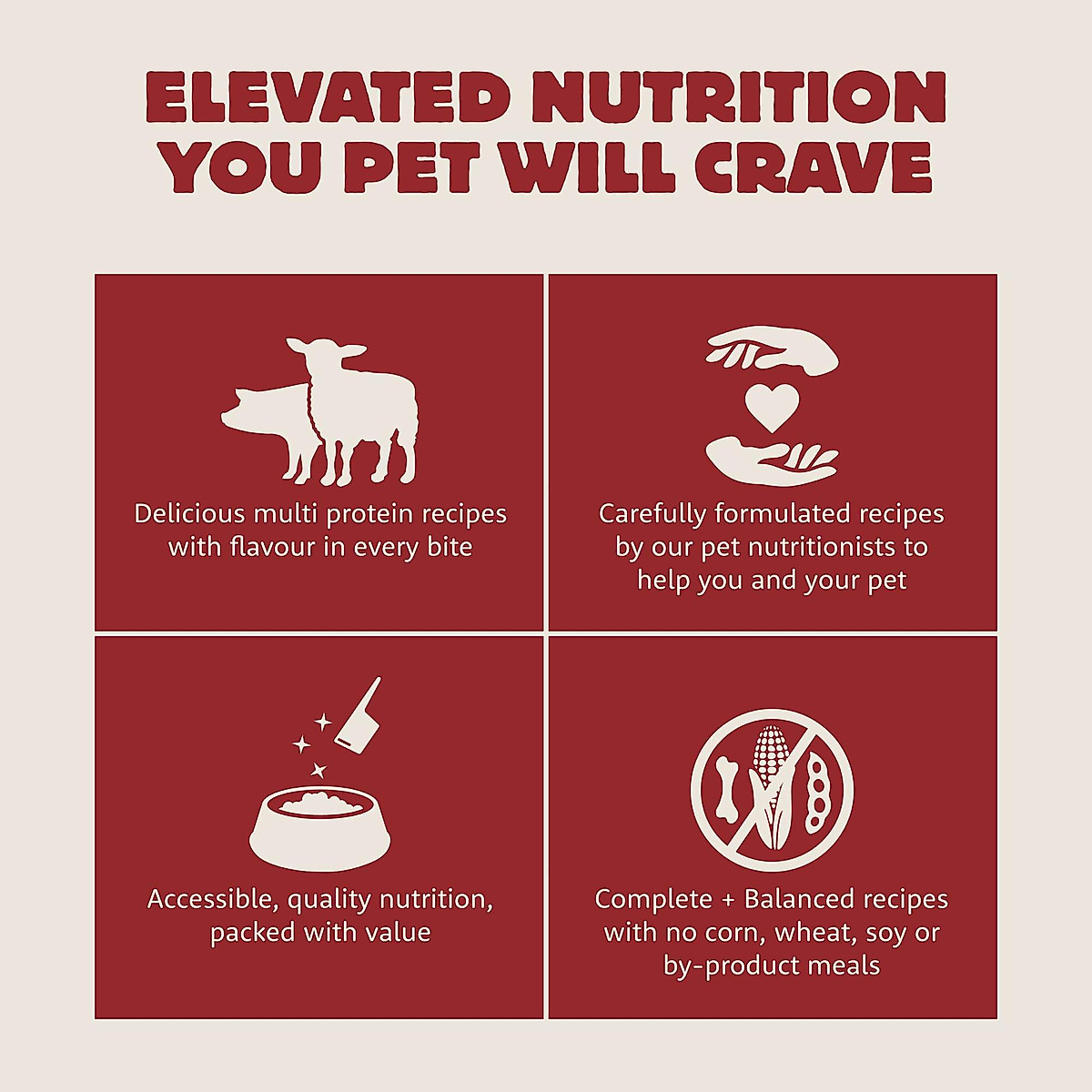 Petcurean Summit Farmstead Feast, Dry Dog Food, Pork Meal and Lamb Meal Large Breed Adult Recipe with Grains, 25 lb Bag