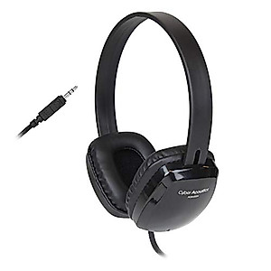 Cyber Acoustics 3.5mm Stereo Headphones - 20 Pack - for PCs and Other 3.5mm Devices in The Office, Classroom or Home (ACM-6004-20)