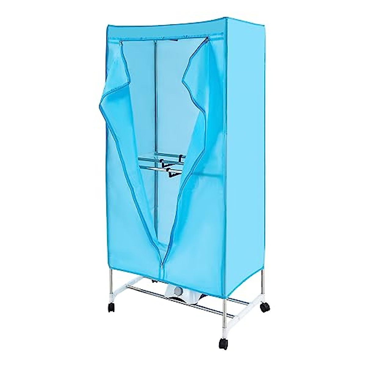 1000W Portable Dryer, Electric Clothes Dryer Machine Double Layer Stackable Clothes Drying Rack for Apartments, Laundry, RV, 110V