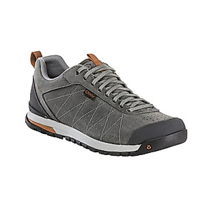 Oboz Bozeman Low Leather Hiking Shoe - Men's Charcoal 11.5 Medium