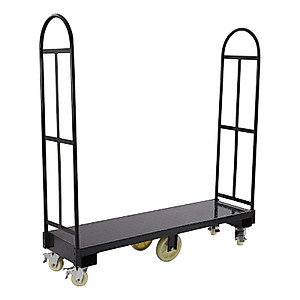 U-Boat Platform Truck Dolly Heavy Duty Utility Cart with Handle, Hand Truck for Warehouses Storage Rooms Transportation Facilities Support to 2000lbs, 60.5 * 15.7 * 52.2in