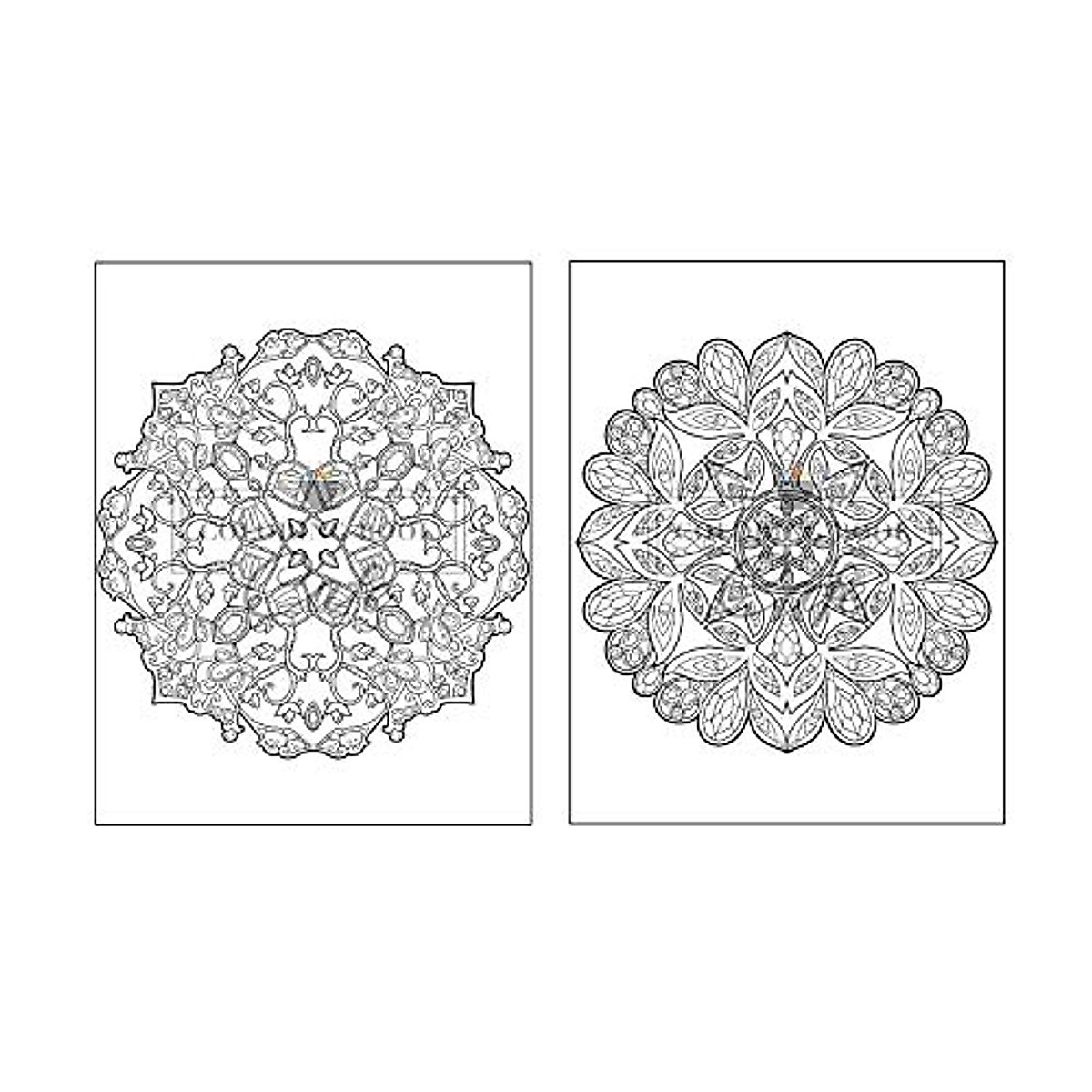 125 Mandalas: An Adult Coloring Book Featuring 125 of the World’s Most Beautiful Mandalas for Stress Relief and Relaxation (Mandala Coloring Books)