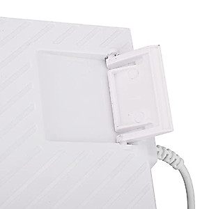 Mechanical Gaming Keyboard 87 Keys Blue Switches Mechanical Keyboard Waterproof for PC (White Electroplating Punk)