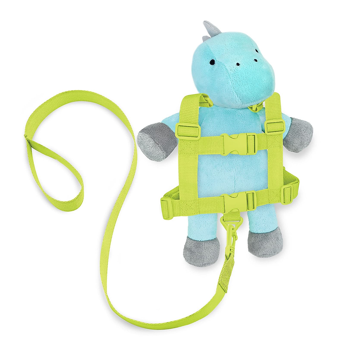 Travel Bug Toddler Character 2-in-1 Safety Harness (Dinosaur - Teal/Grey)