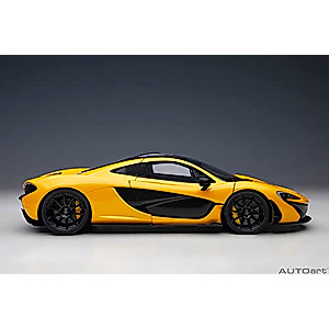 AUTOart McLaren P1 Volcano Yellow w/Yellow/Black Interior 1/18 Model Car 76067