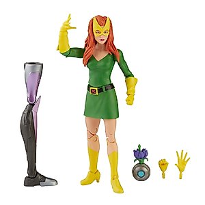 Marvel Hasbro Legends Series X-Men 6-inch Collectible Jean Grey Action Figure Toy, Premium Design and 3 Accessories, Ages 4 and Up