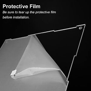 Cliselda Clear Acrylic Display Case with Black Base 10x10x10 in, Sturdy Acrylic Display Box Countertop Box Square Glass Case, Dustproof Protection Showcase for Action Figures Toys Collectibles