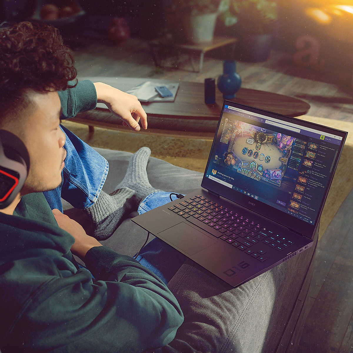 HP OMEN 16 16.1" QHD Gaming Laptop - 12th Gen Intel Core i9-12900H 14-Core up to 5.0 GHz, 32GB DDR5 RAM, 1TB NVMe SSD, GeForce RTX 3060 6GB, Bang & Olufsen Audio, RGB Keyboard, Windows 11 Pro