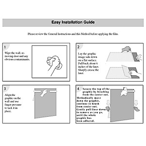 wall26 Beautiful Garden/Backyard View from Inside a Window Removable Wall Sticker/Wall Mural - 36"x48"