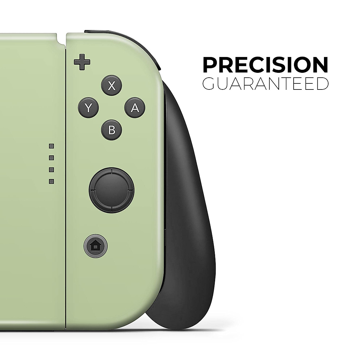 Design Skinz - Compatible with Nintendo Switch Console + Joy-Con - Skin Decal Protective Scratch-Resistant Removable Vinyl Wrap Cover - Baby Green Pastel Color