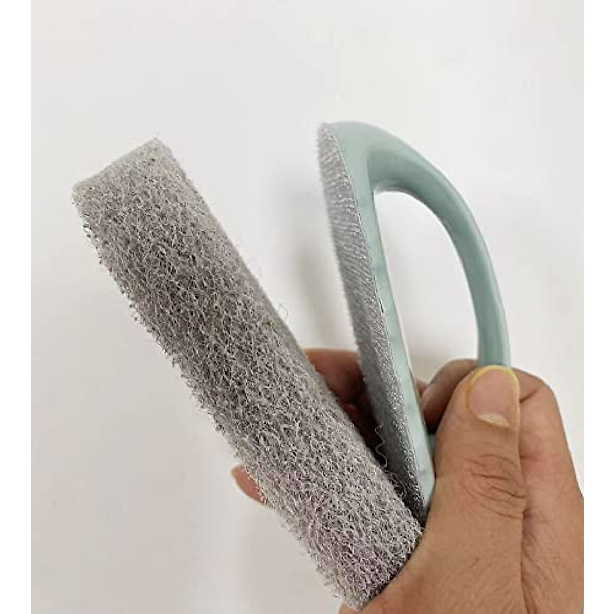 ZBXFCSH 15 Piece Griddle Cleaning Kit for Blackstone Flat Top Griddle, Grills Cast Iron Cookware, Stovetops and More, Easy to Clean on Hot or Cold Surfaces, Scraper, Pads and Handle Included