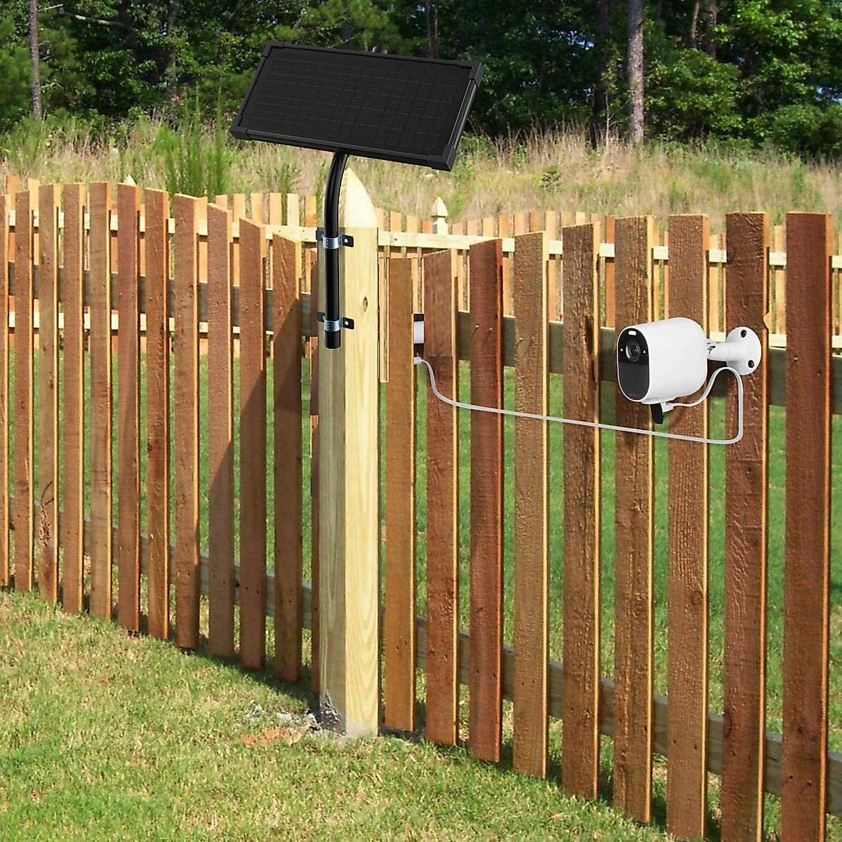 SolarEnz Solar Panel Tubular Mounting Brackets Solar Panel Mounting Pole Support Solar Panels from 5W to 40W