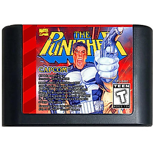 The Punisher (Sega Genesis) – Reproduction Video Game Cartridge