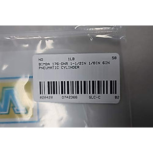 BIMBA 176-DNR Double Acting Pneumatic Cylinder 1-1/2IN 6IN