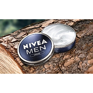 2x Nivea MEN CREME Cream FACE HAND BODY Moisturiser Dry Skin 75ml TIN by Nivea