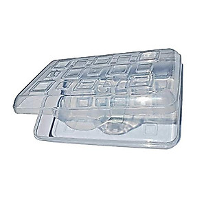 Sterilite Pencil Box with Splash Tint Lid (Clear)