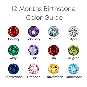 TANGPOET March Birthstone Necklace Sterling Silver Heart Pendant Necklace Infinity Heart Jewelry Birthday Gifts for Women Mom Wife Sister