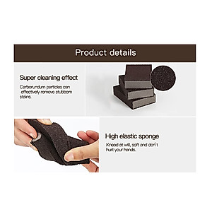 Dr.WOW 6pcs/lot Magic Cleaning Sponge Carborundum Sponge Brush Household Cleaning Tools Eraser Nano Sponge Washing Kitchen Tool Emery Cleaner 3.94 * 2.76 * 0.98in