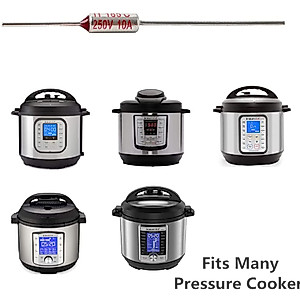 Original Electric Pressure Cookers Thermal Fuses for Instant Pot 3,6,8 Qt DUO/ULTRA/LUX, 185 Celsius Thermal Fuses for Pressure Cooker for PowerXL/Quick Pot/ Y4D-36 Y6D-36 Y8D 36 Y10D-36, 3-Pack
