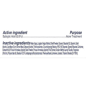 St. Ives Acne Control Face Scrub Deeply Exfoliates and Prevents Acne for Smooth, Glowing Skin Apricot Made with Oil-Free Salicylic Acid Acne Medication, Made with 100% Natural Exfoliants 6 oz