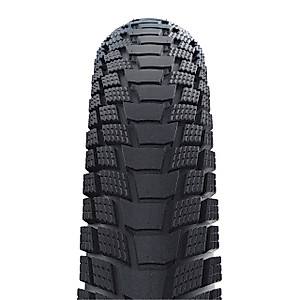 Schwalbe Unisex's Pick-UP Perf, Super Defense, TwinSkin Tyres, Black, 65-584