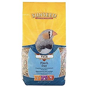 Sunseed Company Vita Finch Formula for Birds, Size: 2.5 Pound