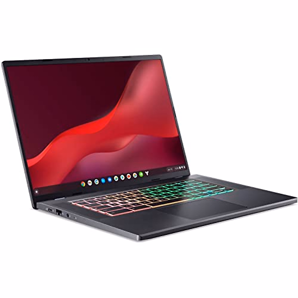 acer 2023 Cloud Gaming Chromebook 516 GE 16" WQXGA 2560 x 1600 120Hz Laptop, 12th Gen Intel 12-Core i5-1240P up to 4.4GHz, 8GB LPDDR4X RAM, 512GB PCIe SSD, WiFi 6, BT 5.2, RGB Backlit KB, Chrome OS