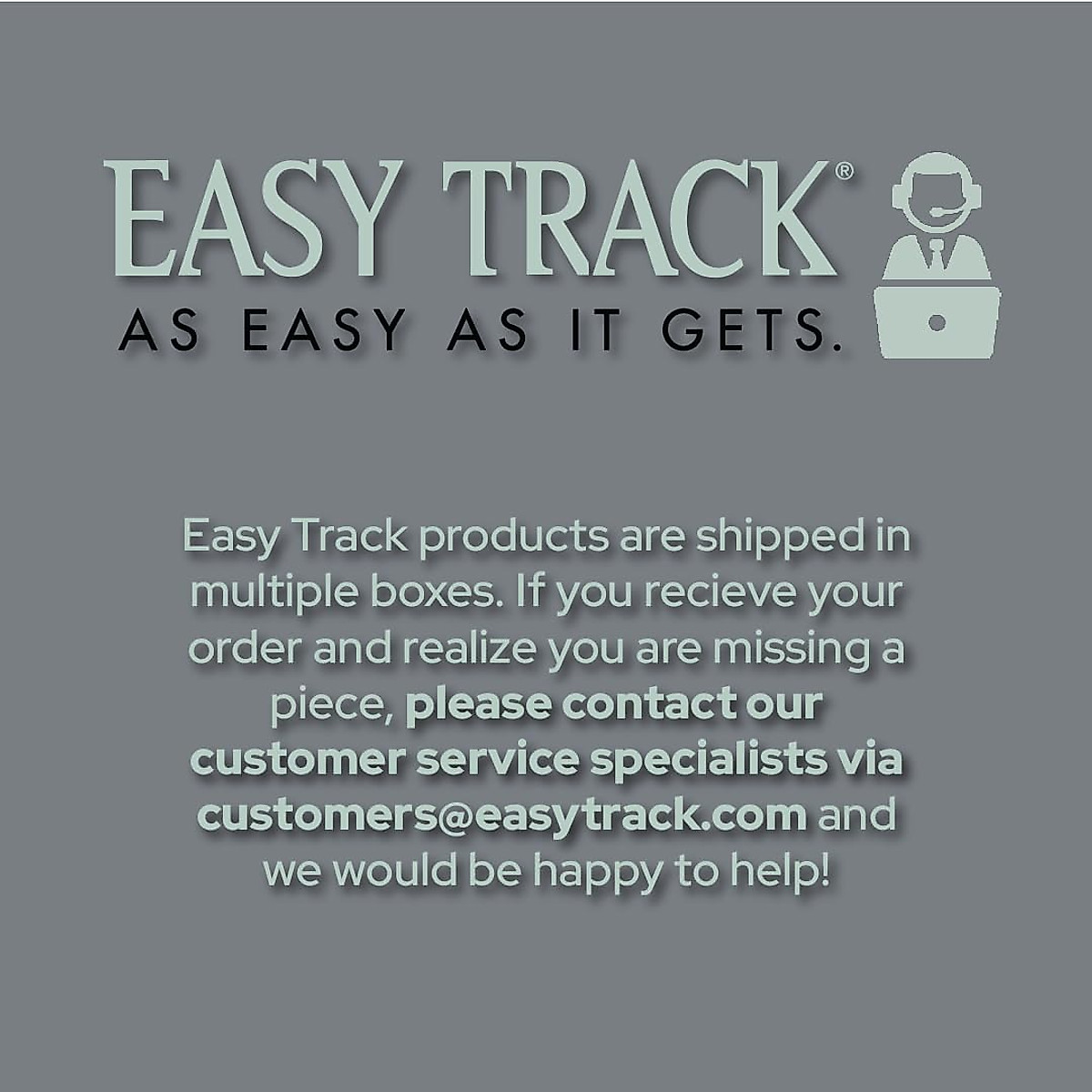 Easy Track RA1204 12 Inch Easily Accessible Metal Sliding Wardrobe Closet Organizer Rod with Installation Hardware Included, White