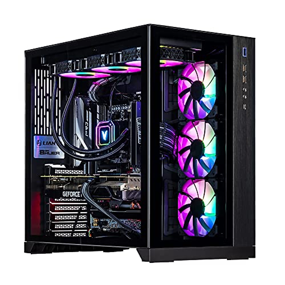 Velztorm Septex Custom Built Gaming Desktop PC (AMD Ryzen 7 7700X 8-Core, GeForce RTX 4070 Ti 12GB, 32GB DDR5 4800MHz RAM, 1TB PCIe SSD + 1TB HDD (3.5), Wifi, USB 3.2, HDMI, Bluetooth, Win 10 Home)