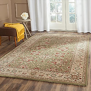 SAFAVIEH Antiquity Collection 2'3" x 4' Gold AT21C Handmade Traditional Oriental Premium Wool Accent Rug