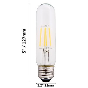 Creative Hobbies Large Ceramic Christmas Tree Wiring Kit with 3.5 Watt LED Bulb - Standard (Edison) Base Socket - Perfect for Lighting Large Size Objects and DIY Projects