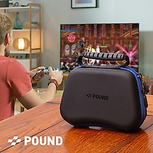 POUND Technology Controller Carrying Case Compatible with PS5