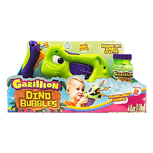 Gazillion Bubbles Roarin Rex Bubble Blaster Bubble Gun