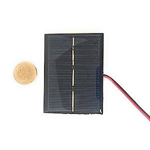AMX3d Micro Mini Solar Cells – 1.5V 400mA 600mW Compact 80 x 60mm Solar Panels – Power Home DIY Projects, Toys & Chargers (1)