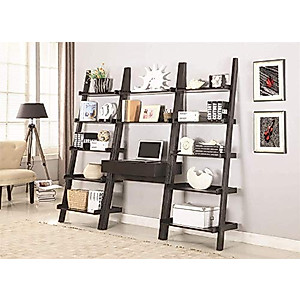 Coaster Furniture Ladder Desk Cappuccino 801373