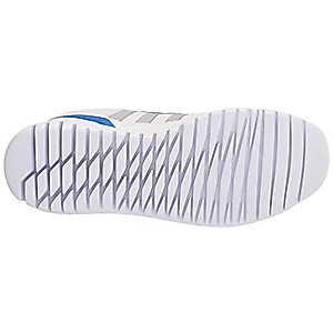 adidas Originals Baby Originals Flex Sneaker, White/Grey/Glory Blue, 5.5 US Unisex Infant