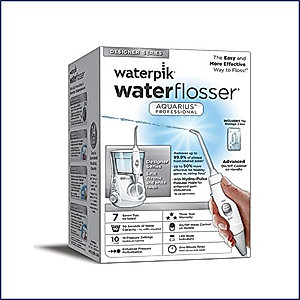 Waterpik Aquarius Professional Water Flosser Designer Series, White, WP-670
